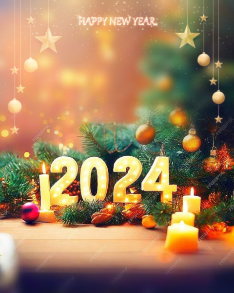 🔥2024 Happy New Year Background HD Download Free Images | PngBackground
