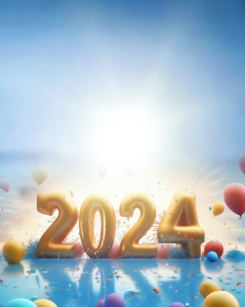 🔥2024 New Year HD Editing Free Download Background | PngBackground