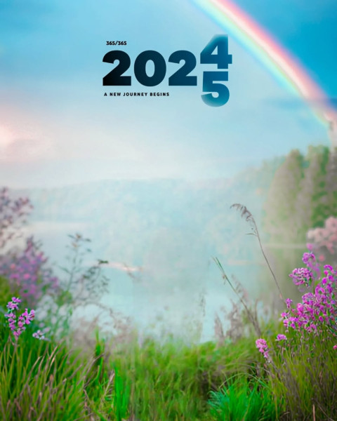 🔥2025 New Year Nature Edit Background For Photoshop Image | PngBackground
