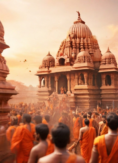 🔥Ayodhya Shree Ram Mandir Backgroud HD For CB Editing Wallpaper ...