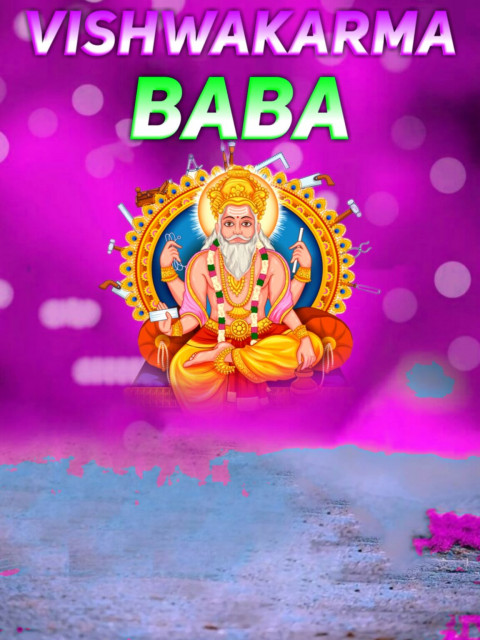 🔥Baba Vishwakarma Puja CB Background Download | PngBackground