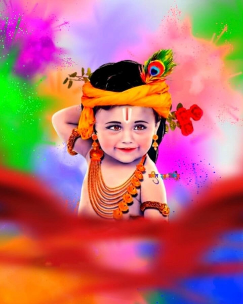 🔥Best Krishna Janmashtami Editing Background Full HD Img | PngBackground