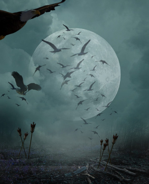 🔥Broken Heart Moon BAckground For CB Picsart Photo Editing | PngBackground