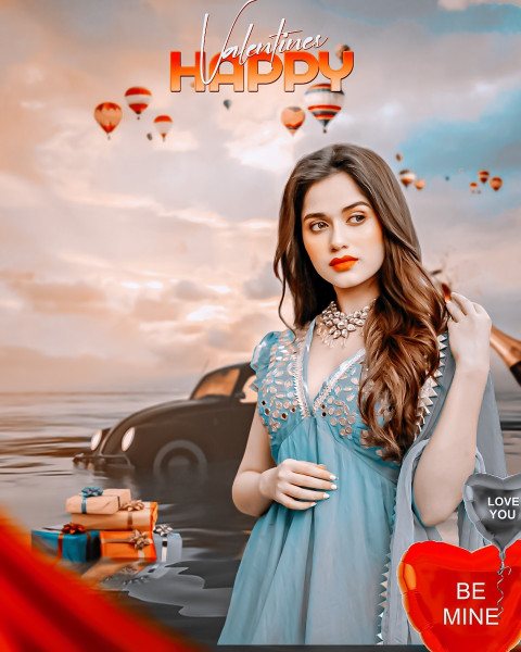 🔥CB Valentines Day Editing Girl HD Background | PngBackground