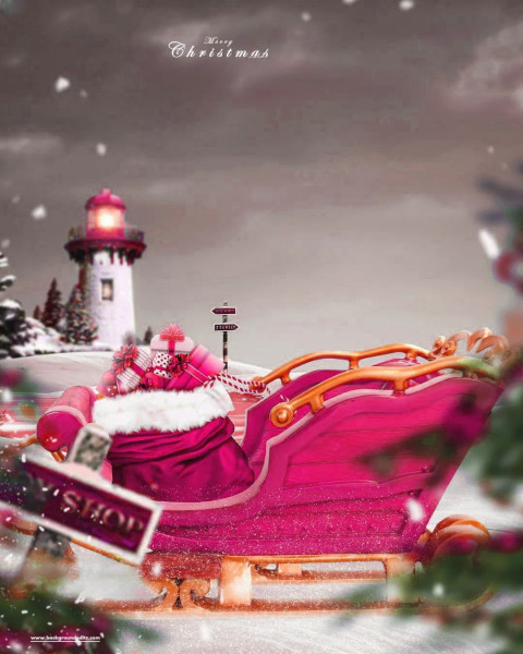 🔥Christmas Photoshop HD Background For CB Editing | PngBackground