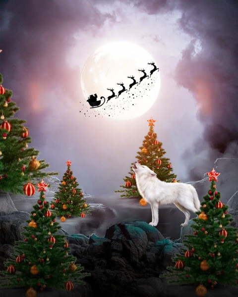 🔥Christmas Tree Hd Photo Editing Background Hd | PngBackground