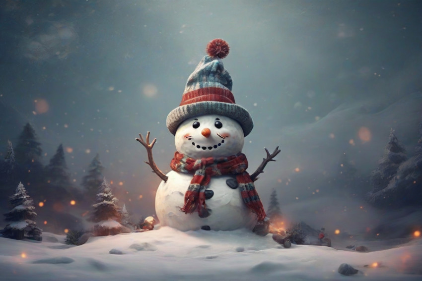 🔥Christmas Wallpapers Snowman Wallpaper For Desktop | PngBackground