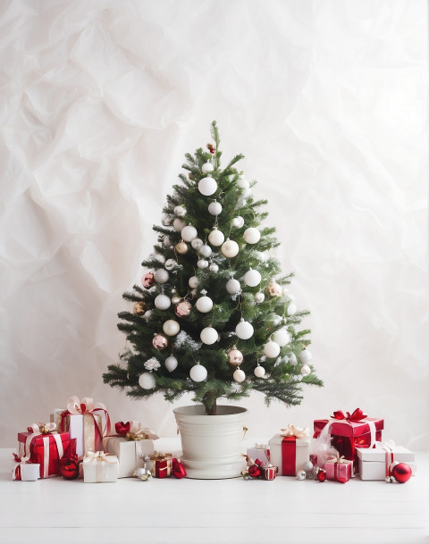 🔥Christmas Winter Tree Picture HD For Editing Wallpaper Image Status ...