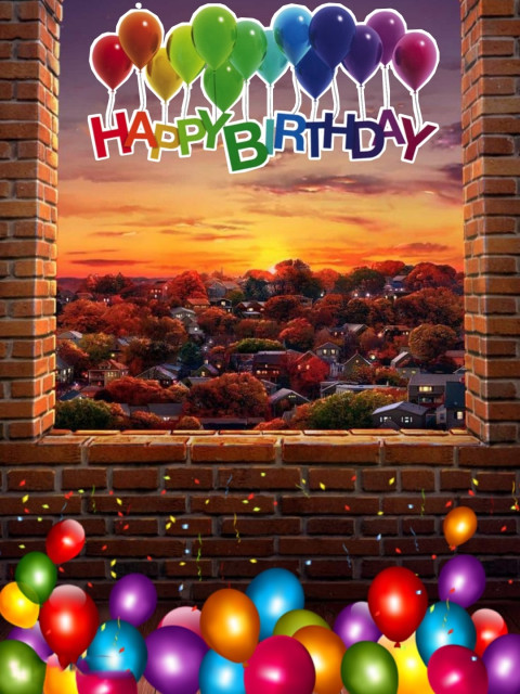 🔥Creative Happy Birthday Editing Background | PngBackground