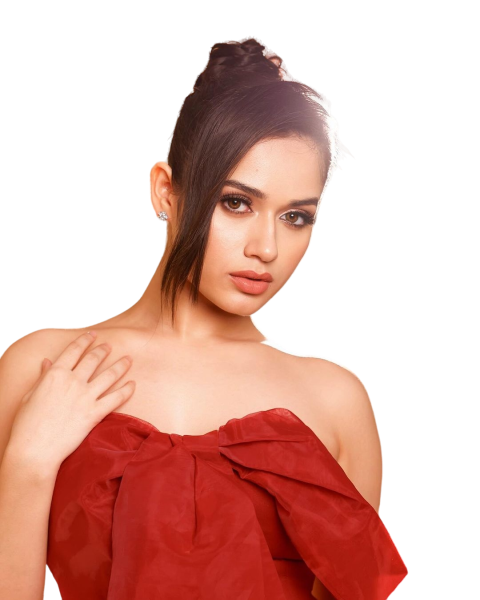 🔥Cute Girl Png Vector File In Red Dress Transparent Photo | PngBackground