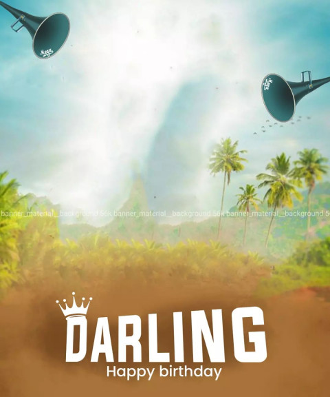 🔥Darling Banner Editing HD Material Background | PngBackground