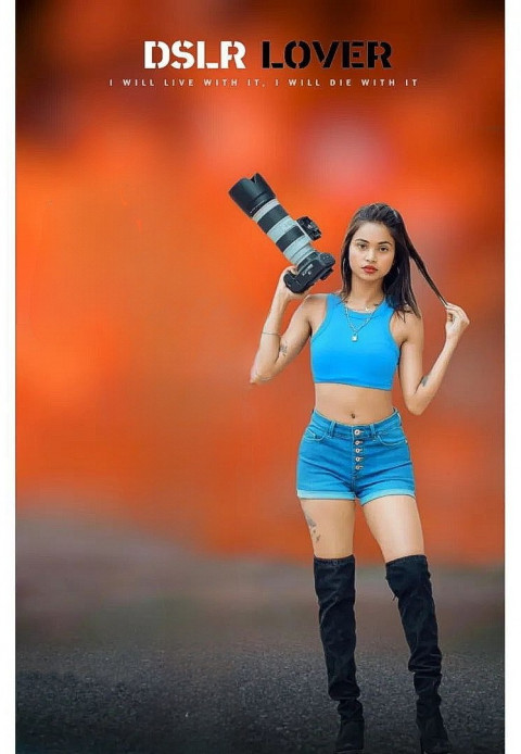 🔥Dslr lover Girl CB Editing New Background HD | PngBackground