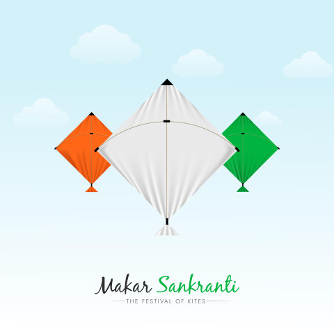 🔥Festive Makar Sankranti Banner Editing Design Background | PngBackground