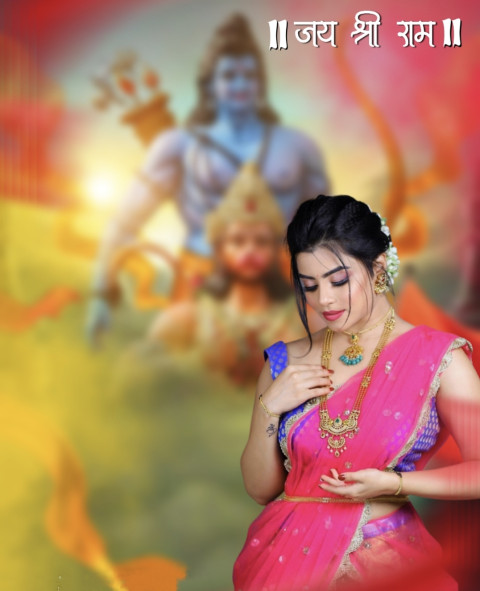 🔥Free Ram Mandir Editing Wallpaper HD Ram Navami Background New Img ...