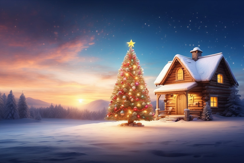 🔥Free Santa Claus House For Christmas Editing Wallpapers For Desktop ...