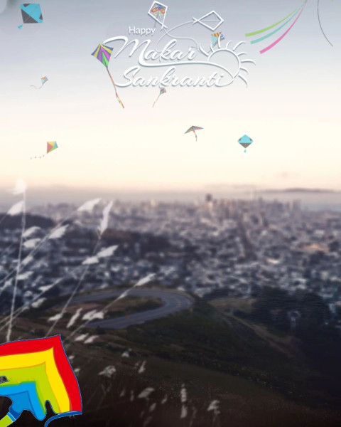 🔥Full HD Makar Sankranti Photo Editing Background | PngBackground