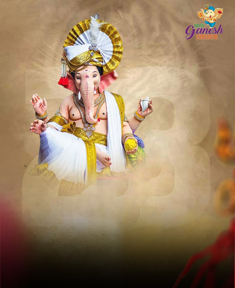 🔥Ganpati Bappa Marathi Banner Editing HD Background Download Img ...