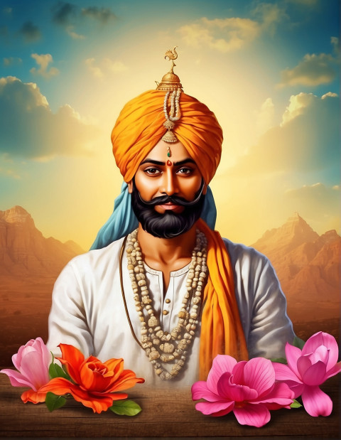 🔥Guru Gobind Singh Jayant Photo HD Editng Background | PngBackground