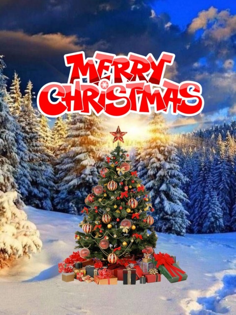🔥Happy Christmas Tree CB Background HD For New Photo Editing ...