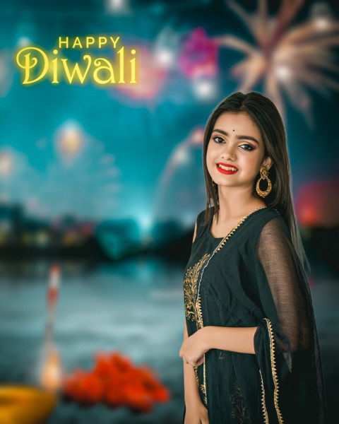 🔥Happy Deepawali CB EDiting Background HD With Girls | PngBackground