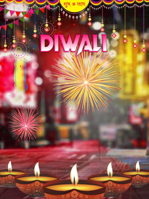 🔥Happy Diwali Festival CB Background Full HD Free | PngBackground