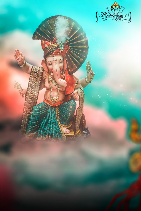 🔥Happy Ganesh Chaturthi Sky CB Editing Background HD Download ...