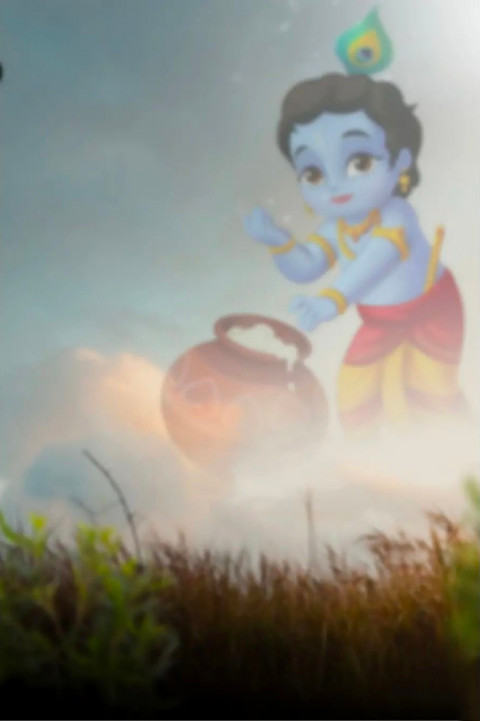 🔥Happy Krishna Janmashtami CB Photo Editing Background HD Img ...