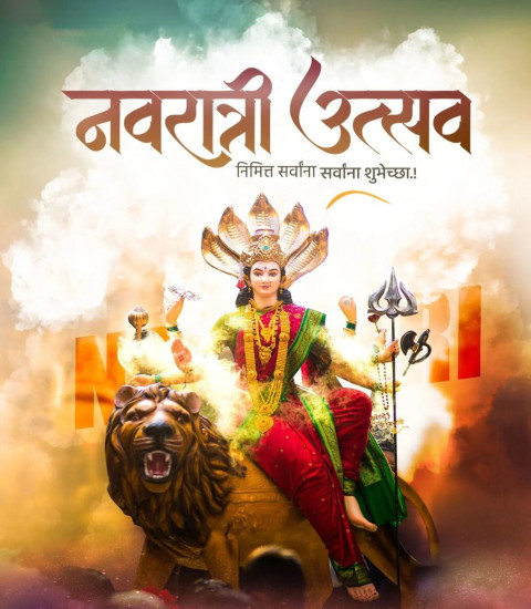 🔥Happy Navratri Banner Images HD Editing Backgrounds | PngBackground