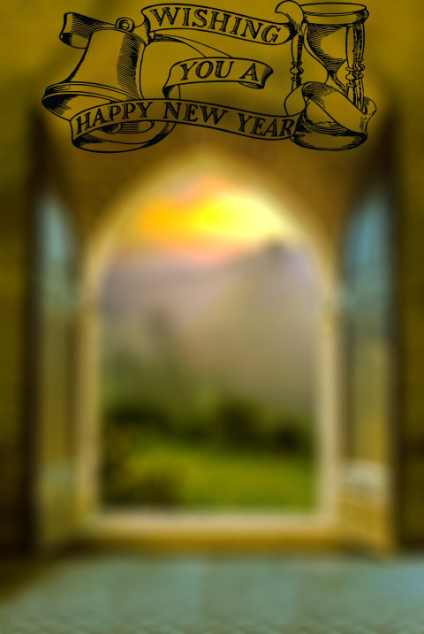 🔥Happy Near Year 2023 Forest Blur CB Editing Background | PngBackground