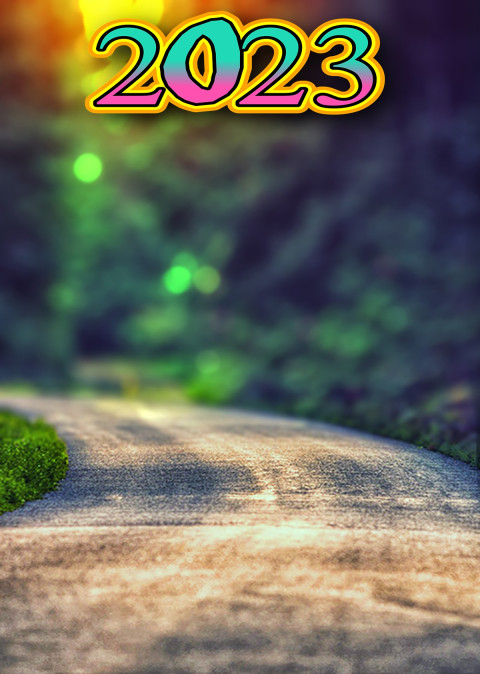 🔥Happy Near Year 2023 Forest Blur CB Editing Backgrounds | PngBackground