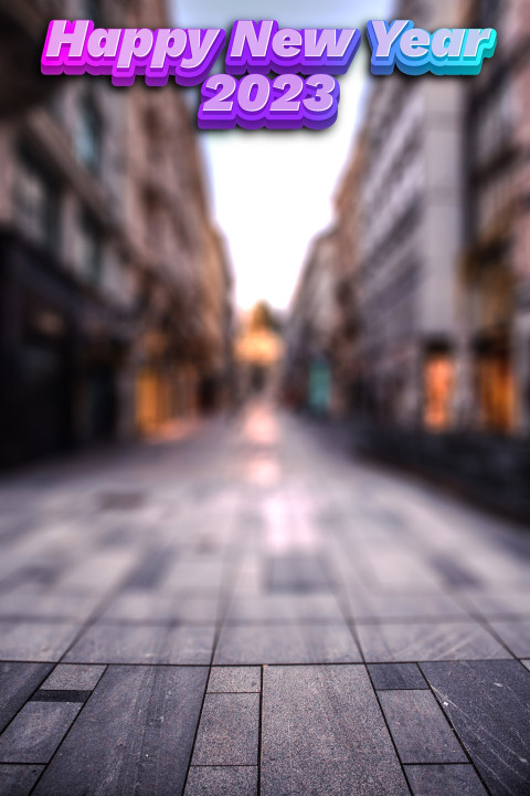 🔥Happy Near Year 2023 Highway Road Background Full HD | PngBackground