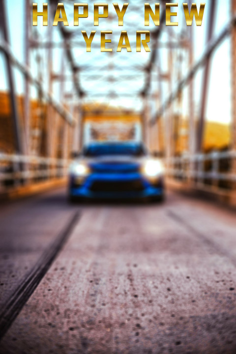 🔥Happy Near Year 2023 Highway Road Background HD New | PngBackground