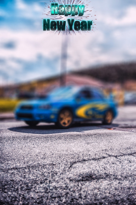 🔥Happy Near Year 2025 Road CB Blur Backgrounds For Editing | PngBackground