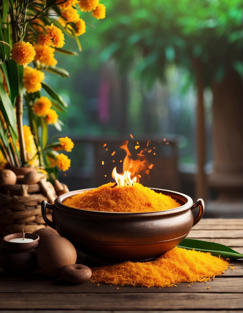 🔥Happy Pongal Background Imgk Images HD Celebration Photo | PngBackground