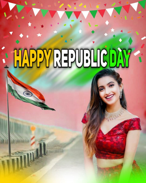🔥Happy Republic Day 26 January CB Background Full HD With Girls ...