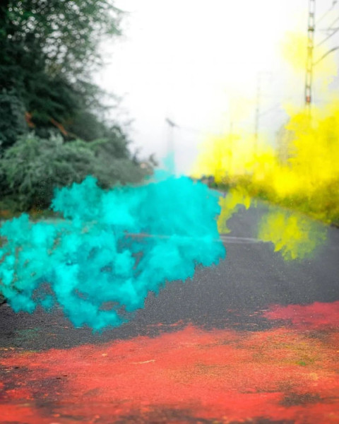 🔥Holi Colorful Smoke Backgroud CB Photo Download Free | PngBackground