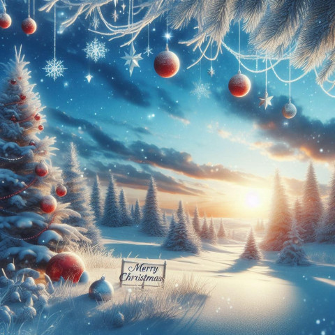 🔥Ice Winter Merry Christmas Tree Wallpaper For Status Dp Images ...