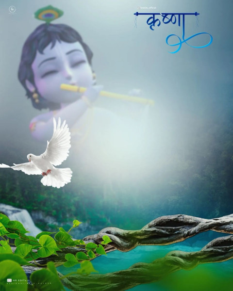 🔥Krishna Janmashtami Editing Background For PicsArt Full HD Img ...