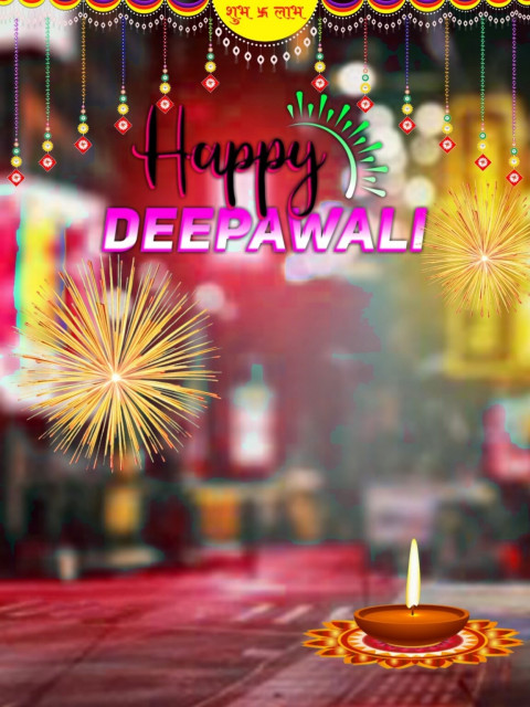 🔥Latest Happy Deepawali CB Background HD | PngBackground