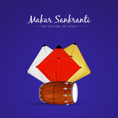 🔥Makar Sankranti Social Media Post Free Background Hd | PngBackground