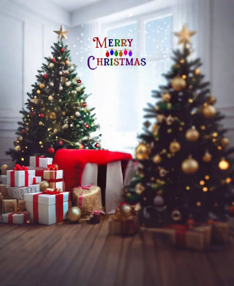 🔥Merry Christmas Tree Hd Cb Editing Background Hd | PngBackground