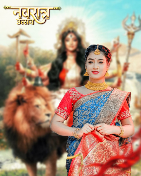 🔥Navratri utsav Photo Editing HD Background | PngBackground