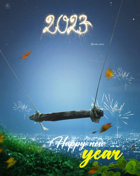 🔥New Year Photo Editing Background 2023 HD Images Pic | PngBackground
