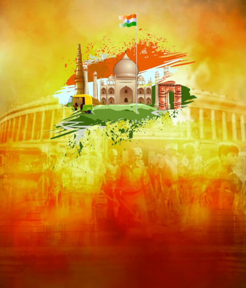 🔥Photoshop 15 August Indain Flag Photo Editing Background New ...