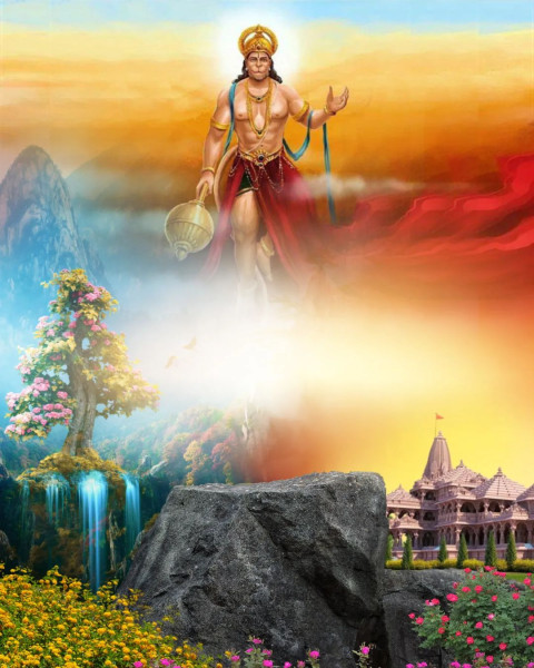 🔥Photoshop Hanuman Editing Wallpaper For Editing Background | PngBackground