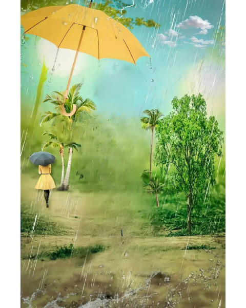 🔥Rain Wallpapers HD Editing Umbrella BAckground HD | PngBackground