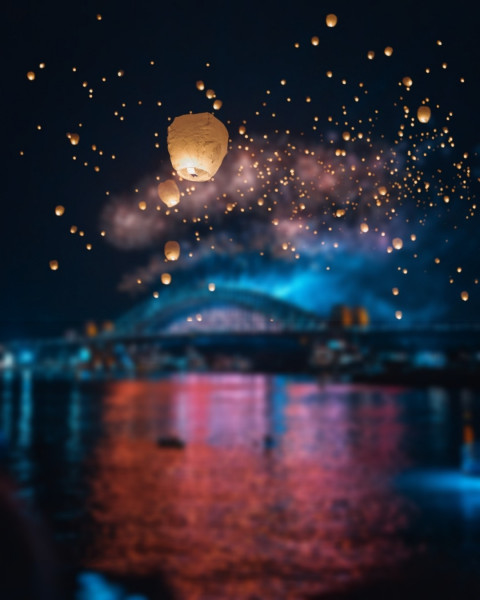 🔥Sky Lanterns Hd Backgrounds Images Download Free | PngBackground