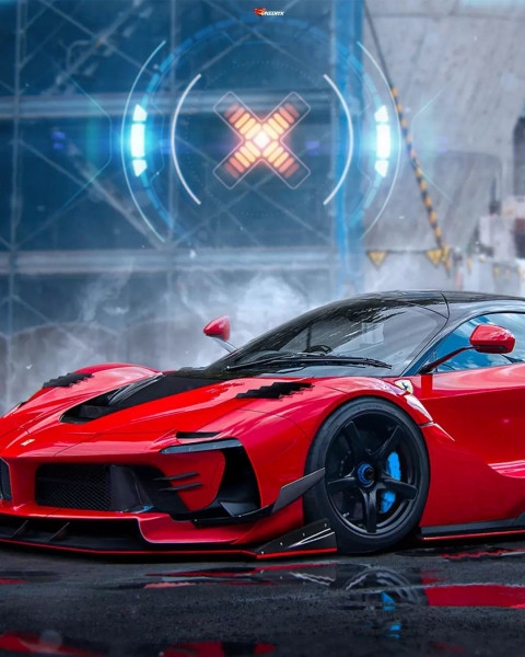 🔥Stylish Red Car Photo Editing Background Full HD Background ...