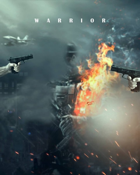 🔥Warrior Poster Picsart Edit Full HD Background | PngBackground