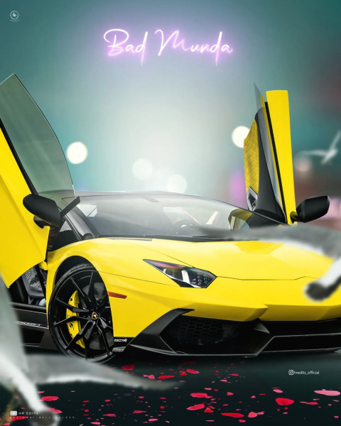 🔥Yellow CAr PicsArt Editing Background HD For CB Photo | PngBackground